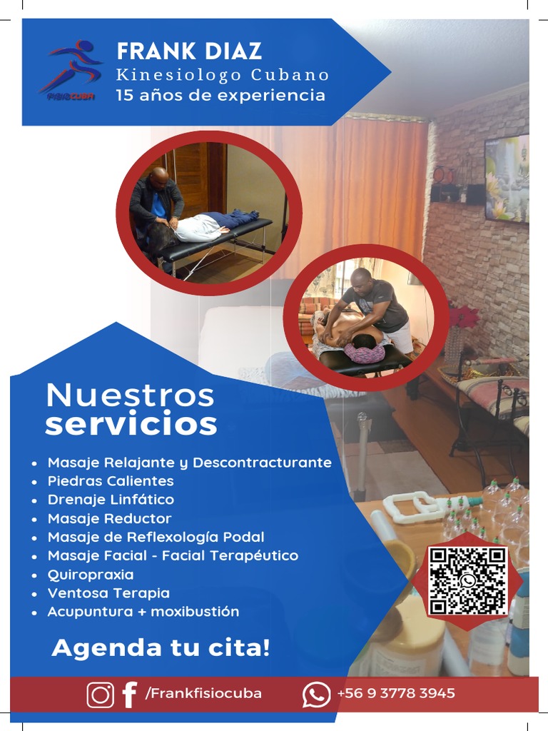 flyer podologia profesional azul | PDF