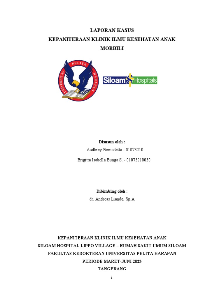Presentasi Kasus Morbili | PDF | Kesehatan Holistik