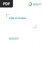 IOSH Professional Code of Conduct | PDF | Conflict Of Interest | Employment