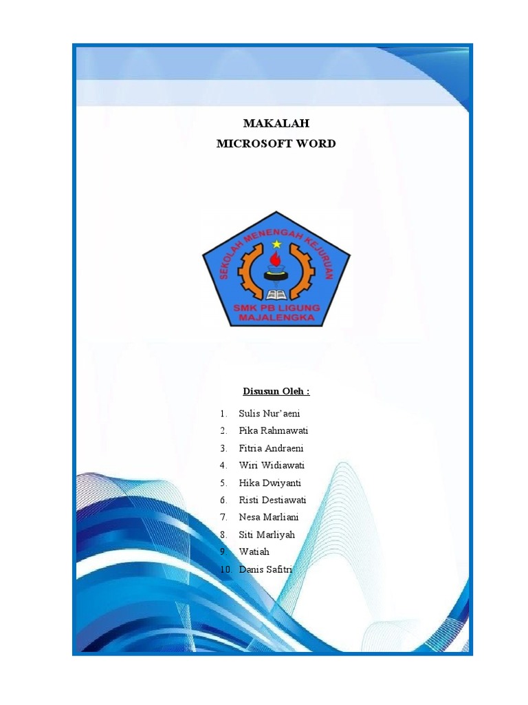 Makalah Microsoft Word - Cetak | PDF | Komputer