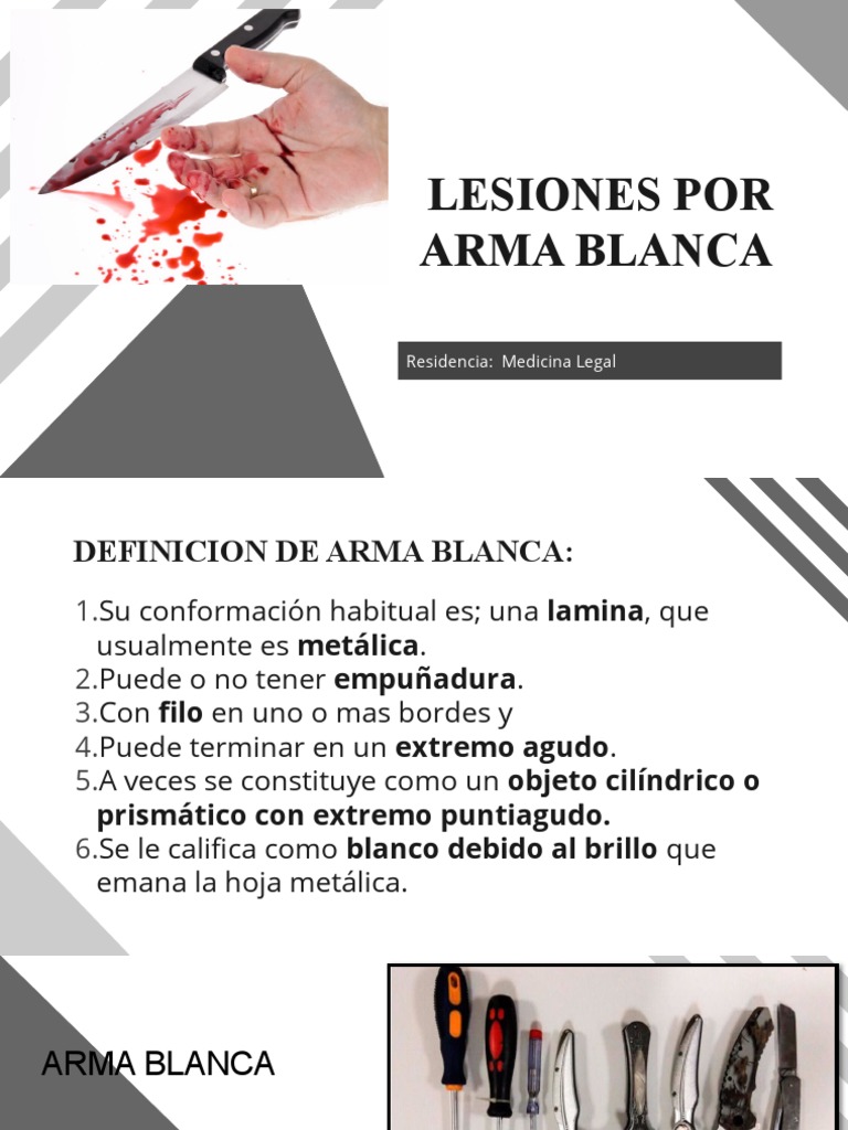 Lesiones Por Arma Blanca | PDF