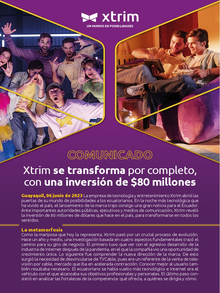 Lanzamiento XTRIM 06-06-2023 | PDF
