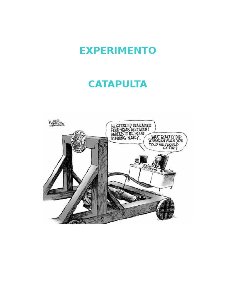 Experimento Catapulta 2 K | PDF