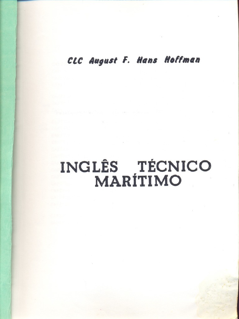 Dicionário de Inglês Técnico Marítimo | PDF