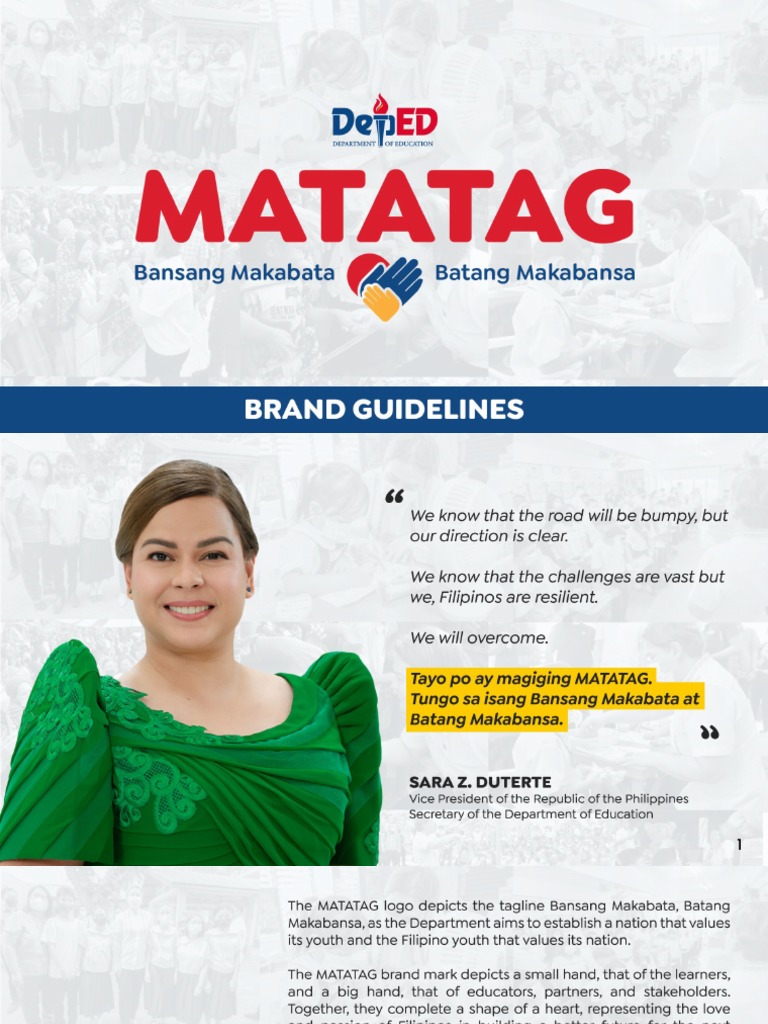 PAS_MATATAG Brand Guidelines (1) | PDF