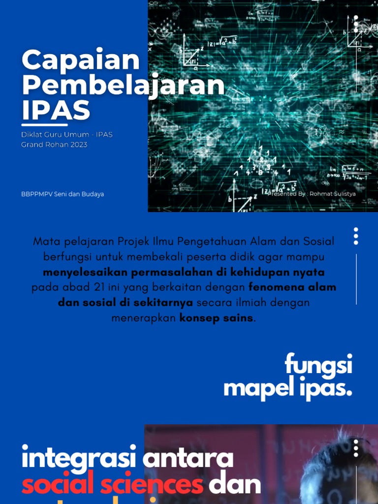 Capaian Pembelajaran IPAS | PDF
