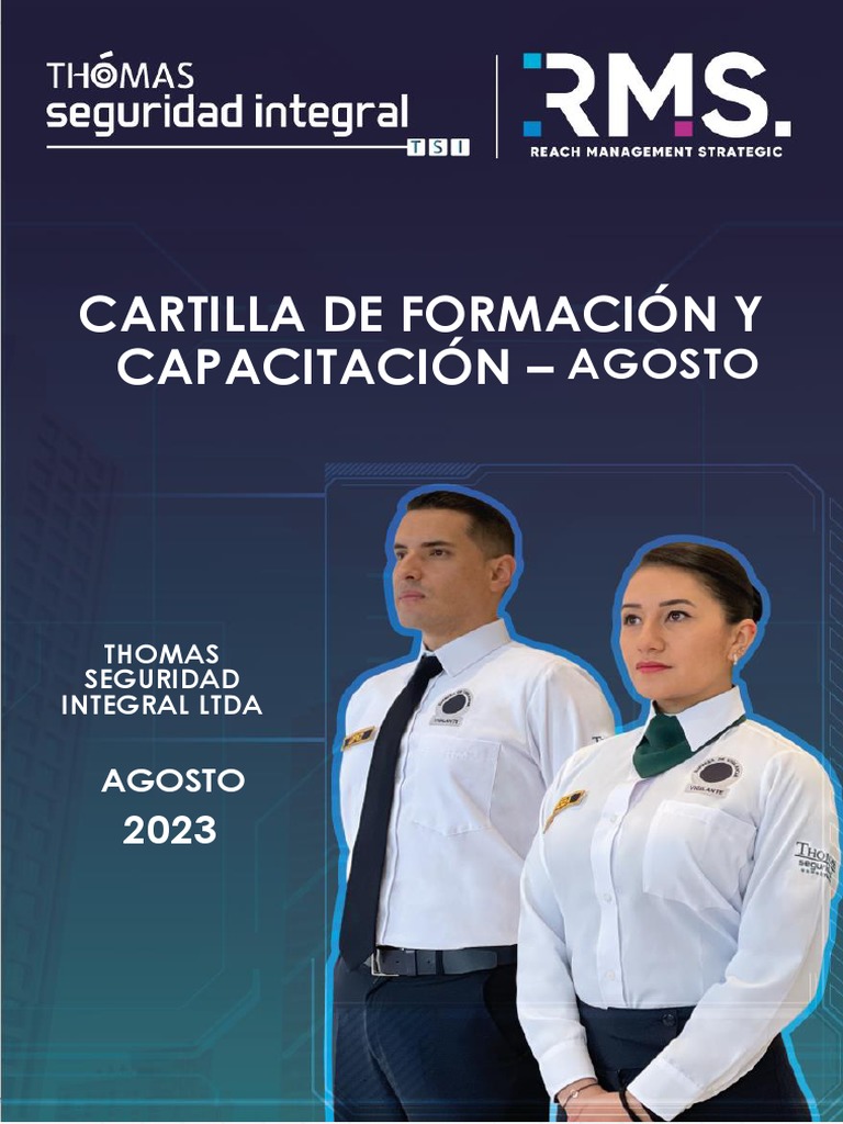 Cartilla de Formacion y Capacitacion Agosto | PDF | Circuito cerrado de ...