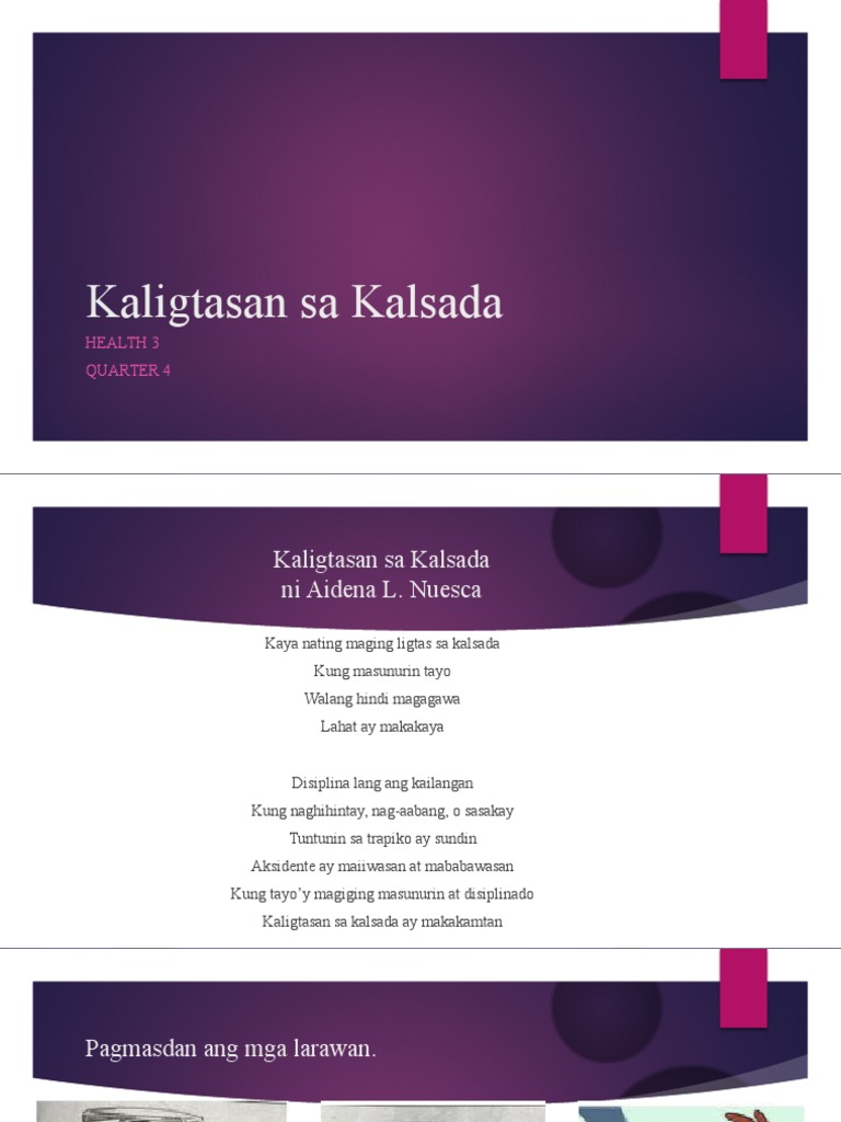 Kaligtasan Sa Kalsada | PDF