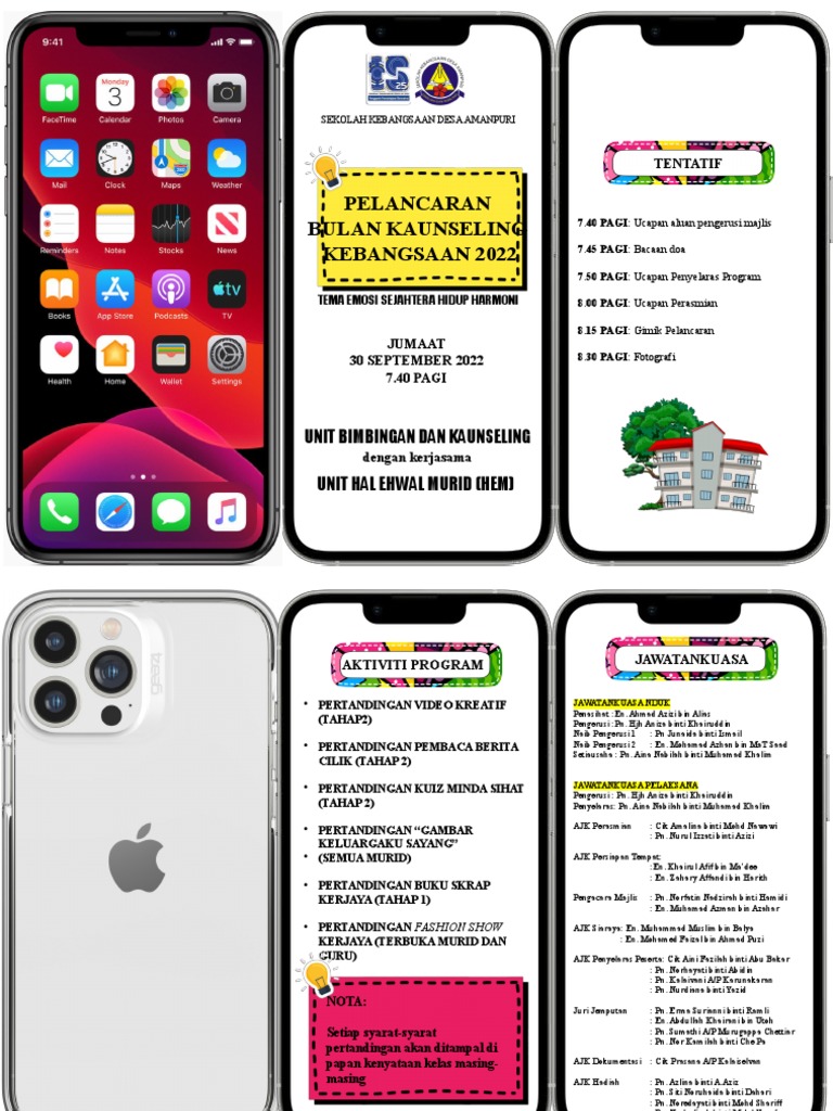 Buku Program Bulan Kaunseling 2022 | PDF