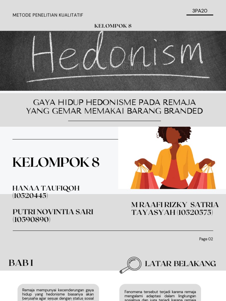 Hedonisme | PDF | Ilmu Sosial | Sains & Matematika