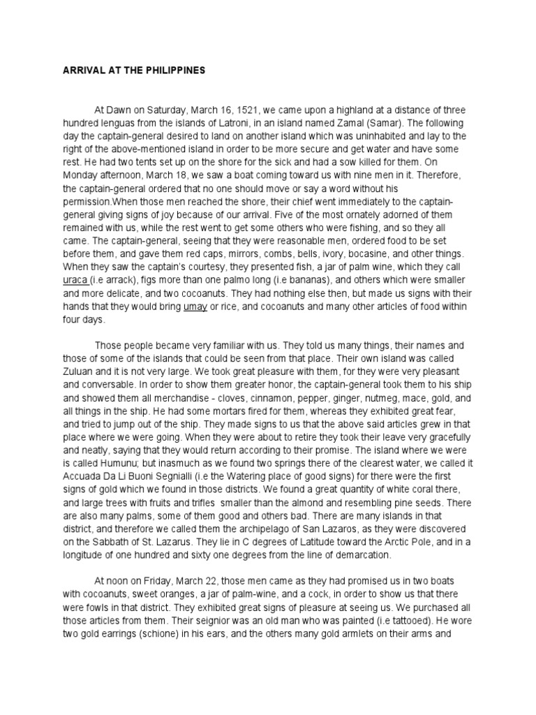 Antonio Pigafetta | PDF