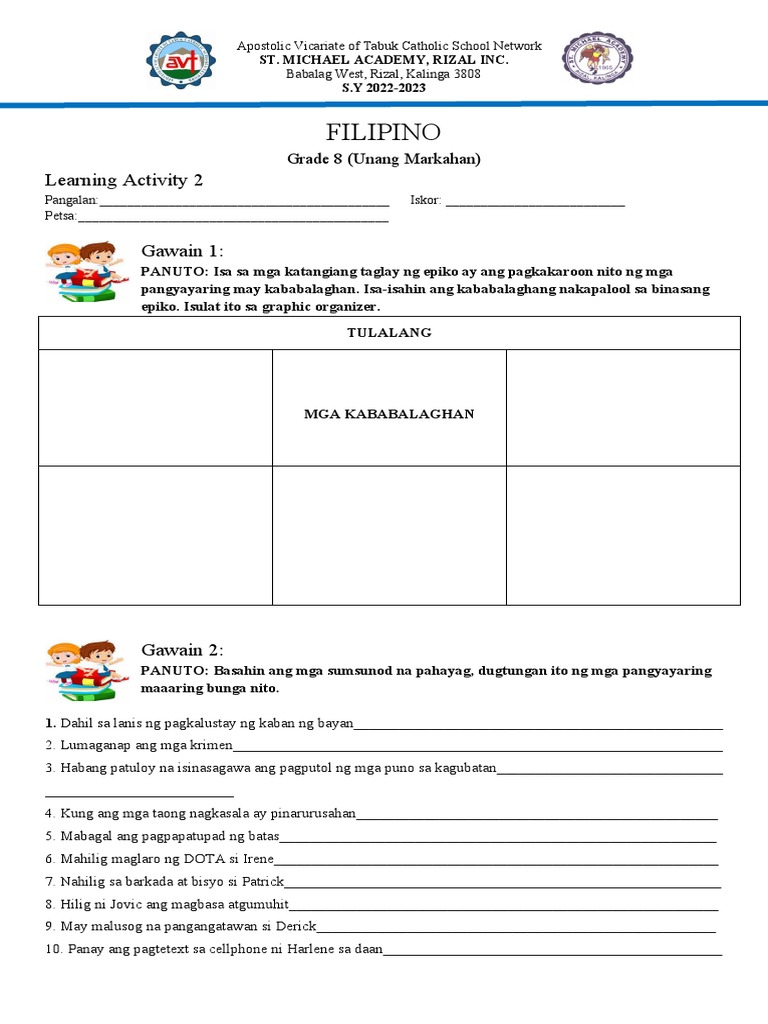 Learning Activity 2-8 | PDF