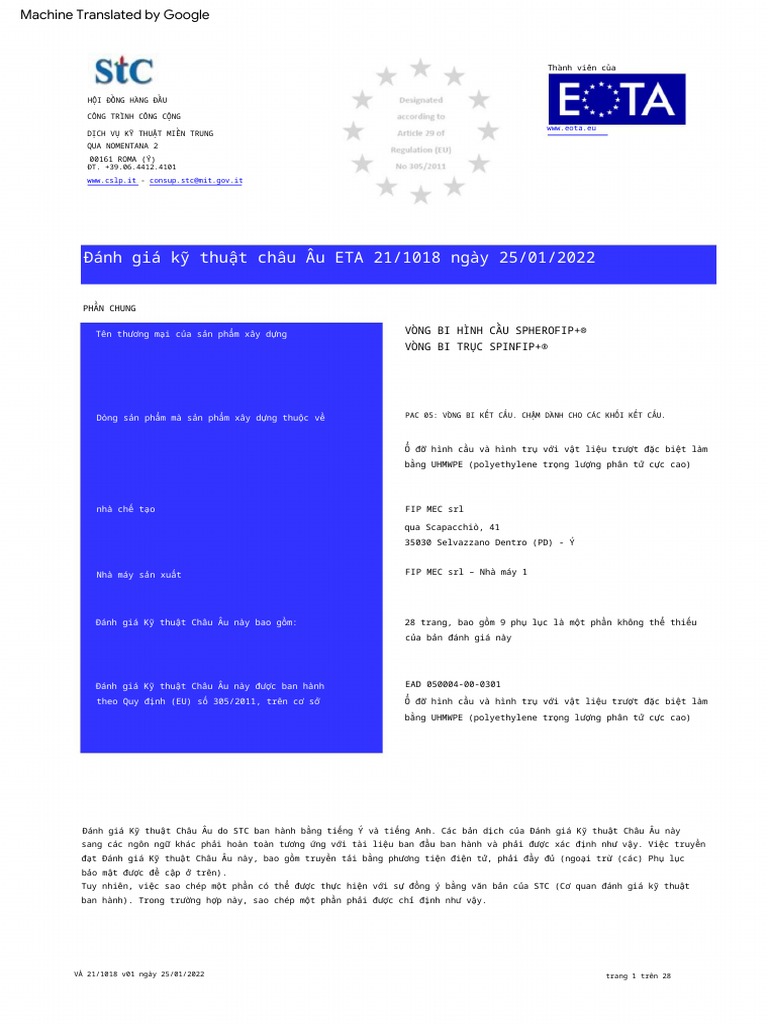 ETA 21 1018 Spherofip+ Spinfip+ ENG v2 | PDF