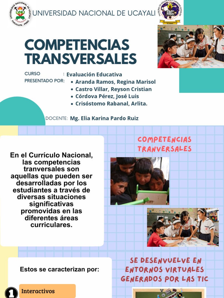 Competencias Transversales | PDF