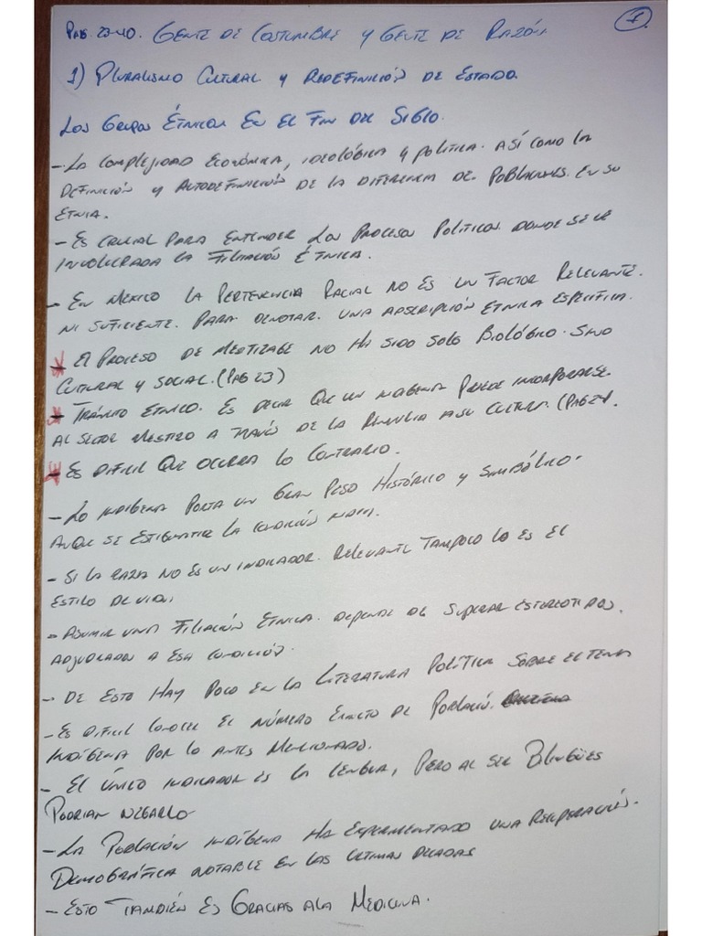 GENTE DE COSTUMBRE Y GENTE DE RAZÓN | PDF