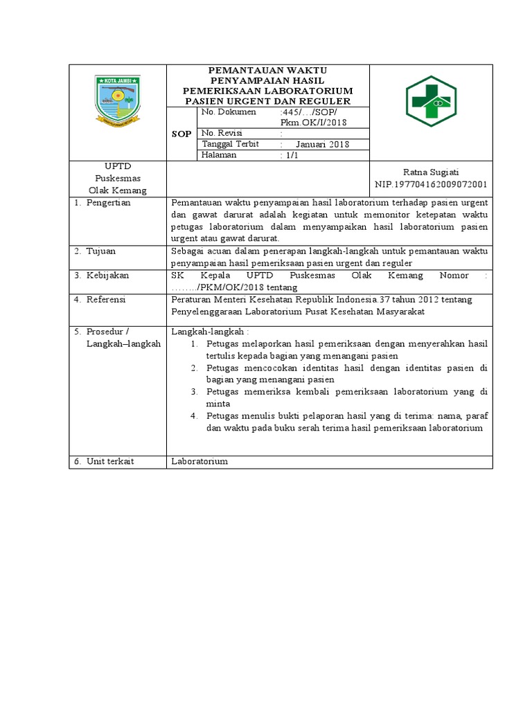 8.1.3.1 Pemantauan Hasil Cito Dan Reguler | PDF | Pengembangan Diri ...