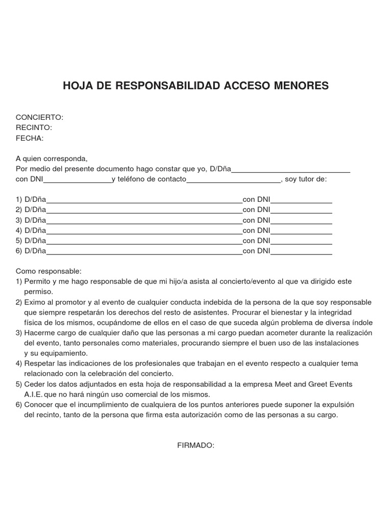 Autorizacion-Menores Feid | PDF