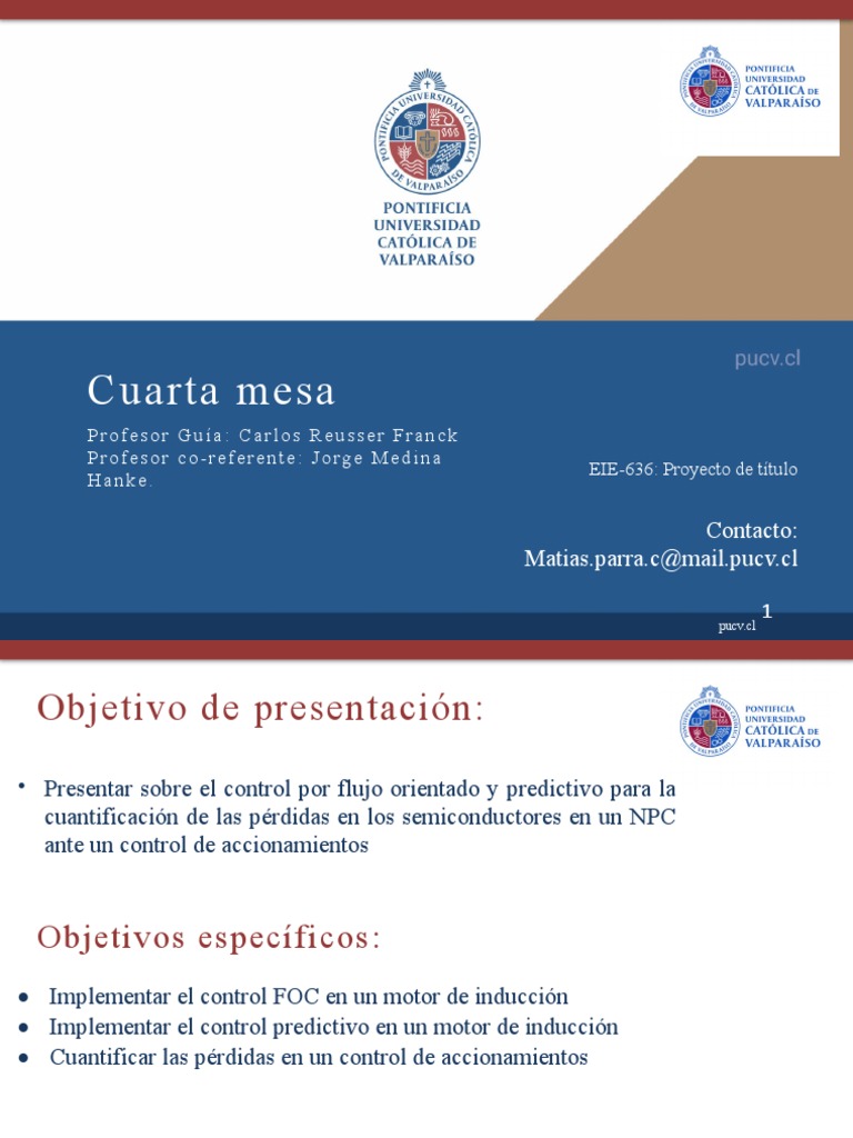 Presentación Cuarta Mesa | PDF