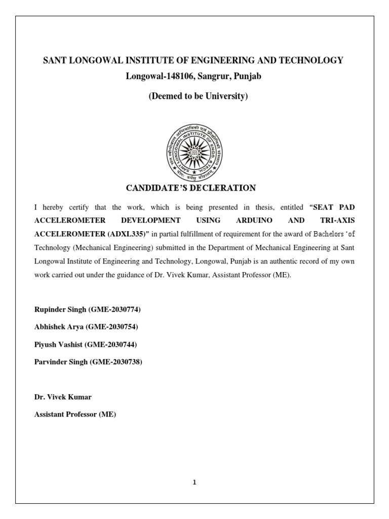 Arduino Project | PDF