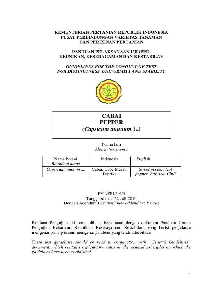 Ppu Cabai | PDF