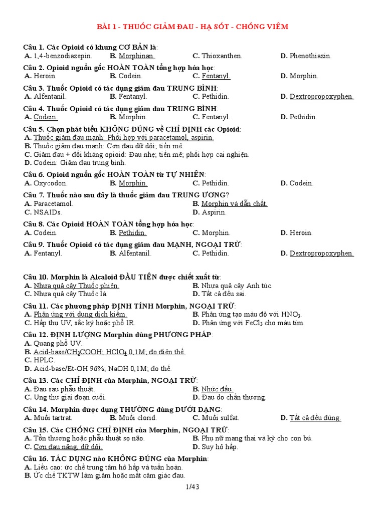 (123doc) - 600-Cau-Trac-Nghiem-Hoa-Duoc-Nganh-Duoc-Co-Dap-An-Full | PDF