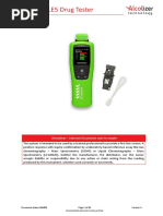 Alcolizer LE5 Alcohol Tester User Manual v25 | PDF | Battery Charger