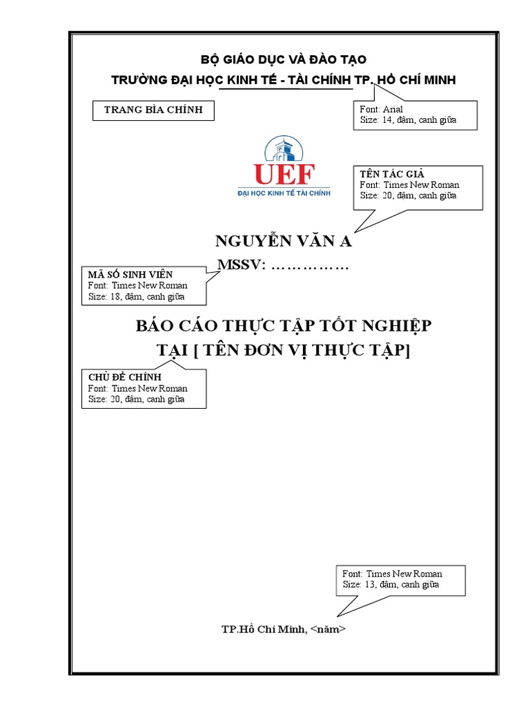 Mau_03-Trang bia Bao cao TTTN | PDF