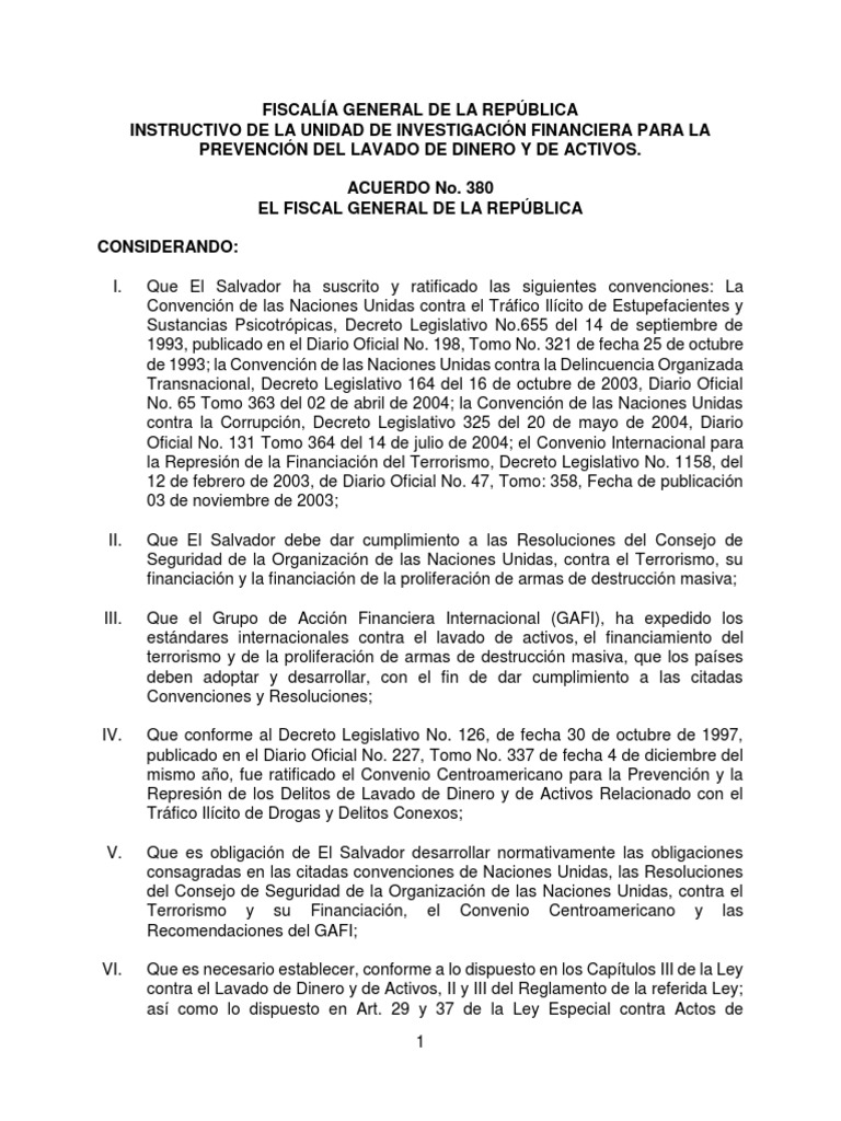 02-Instructivo UIF Reforma PSAV-1 | PDF