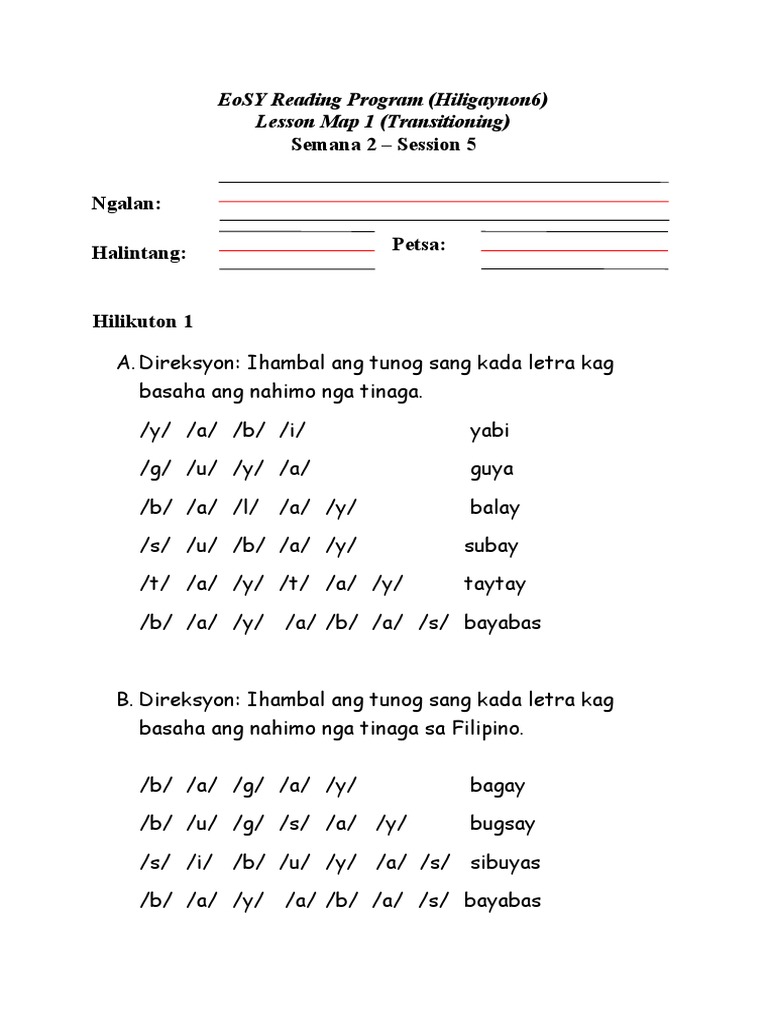 Hiligaynon 27 New | PDF