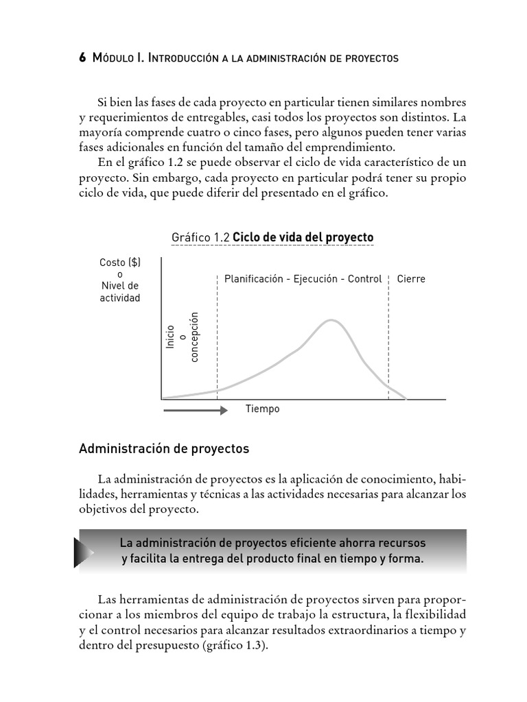 Gestion De Proyectos Pdf