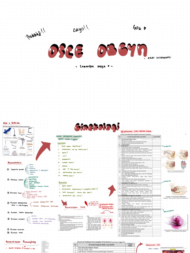 OSCE OBGYN - DR Ester | PDF