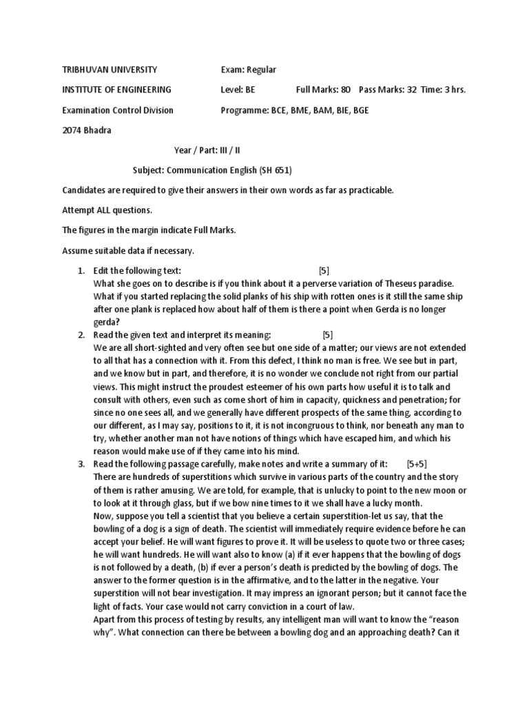 Final Question | PDF