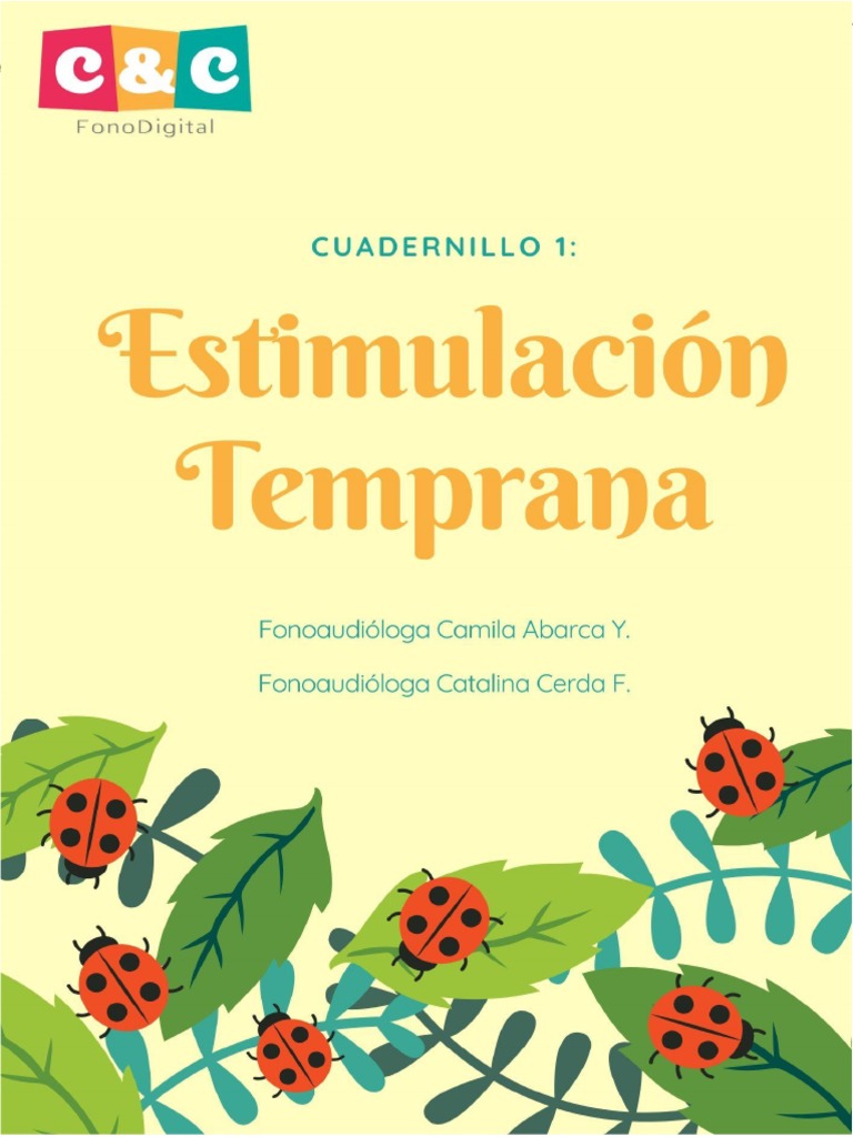 Cuadernillo 1 Estimulación Temprana | PDF