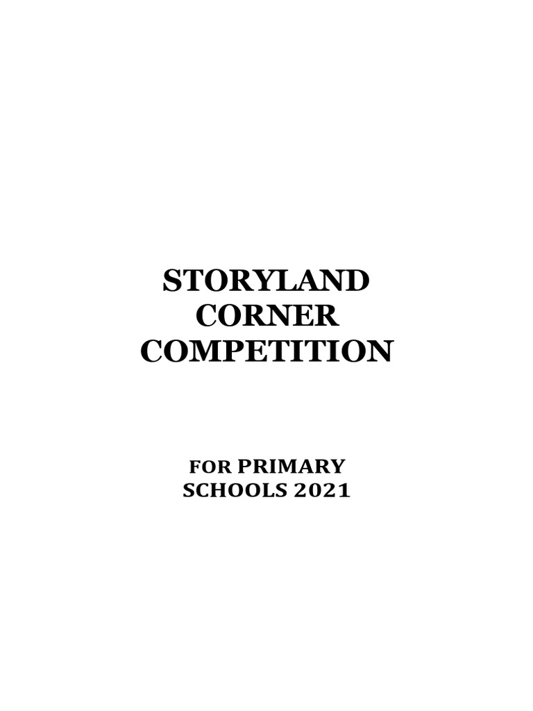 Storyland Corner Concept Paper | PDF