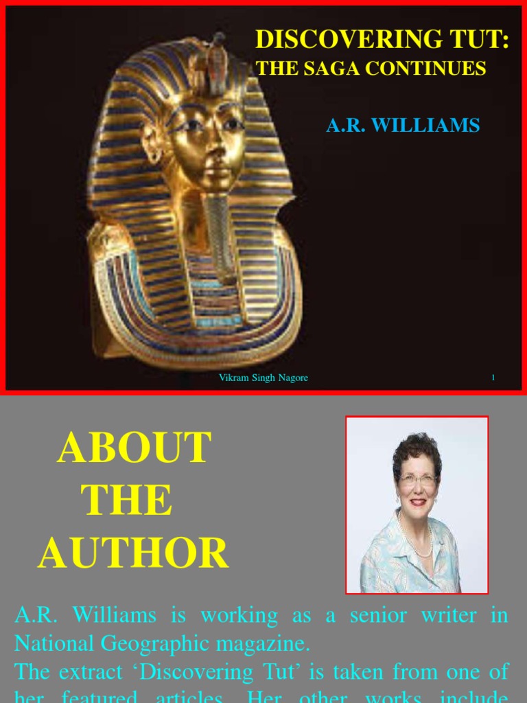 XI L.3 PPT of DISCOVERING TUT THE SAGA CONTINUES | PDF