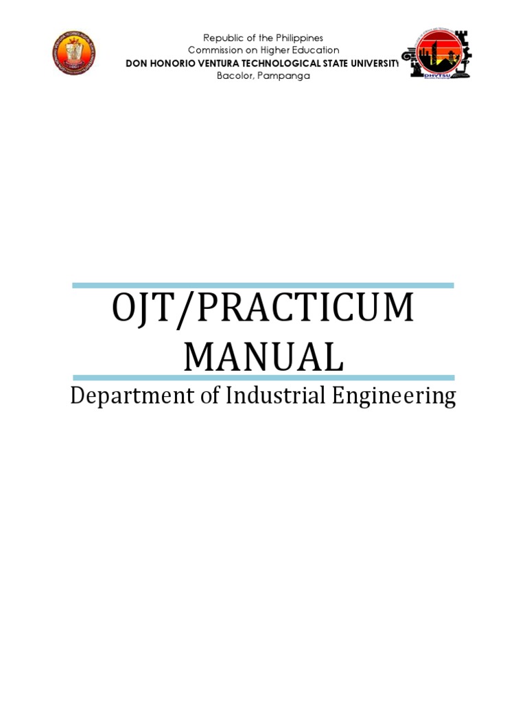 Ie Ojt Manual | PDF | Quality Assurance | Industrial Engineering