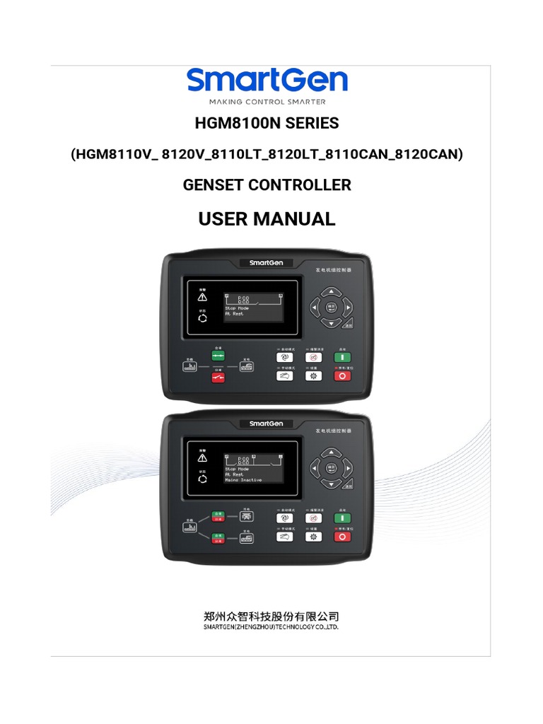 Hgm8110v 8120v 8110lt 8120lt 8110can 8120can En Download Free Pdf Programmable Logic 