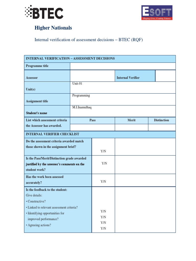 Unit 01 Programming M.I.inamulhaq | PDF