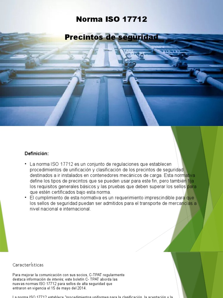 Norma ISO 17712 | PDF