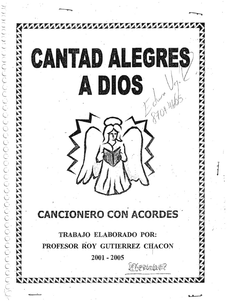 Cantad Alegres A Dios Reducido 2013 | PDF