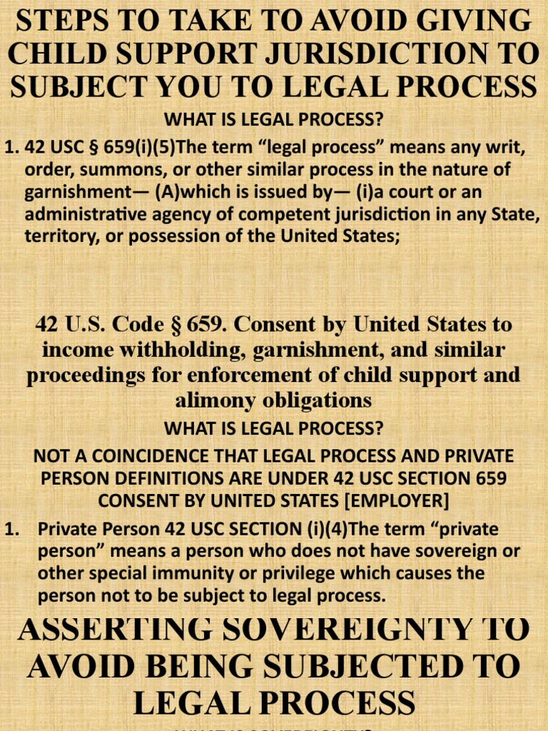 Avoiding Child Support Jurisdiction | PDF