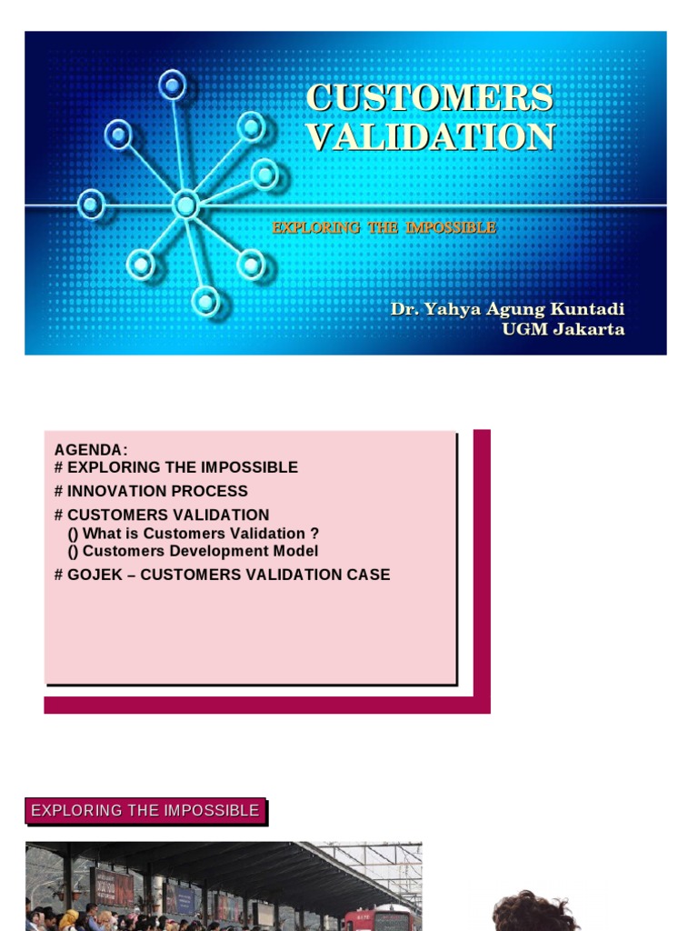 FGD Customers Validation UGM Prof - Yahya | PDF