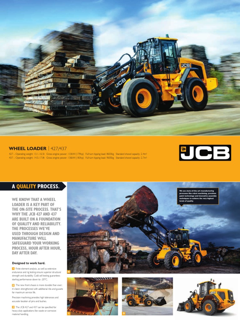 427 - Wheel Loader Brochure | PDF