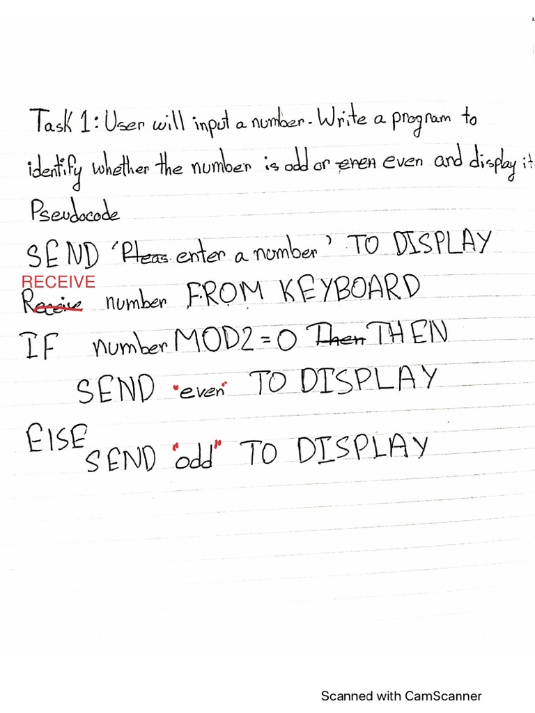 Pseudocode Igcse Cs Pdf