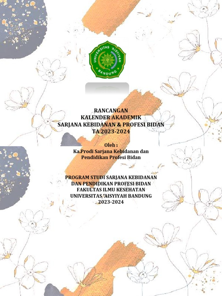 Kaldik Sarjana Kebidanan Dan Pendidikan Profesi Bidan TA 2023-2024 | PDF