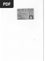 Pancard Back Side | PDF
