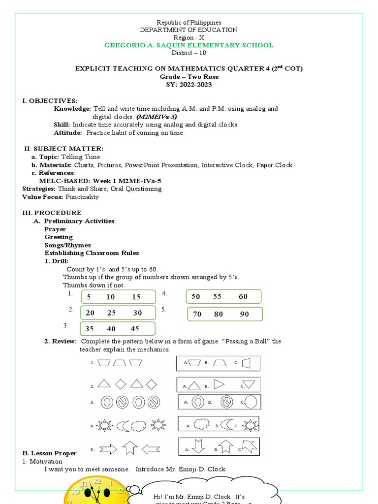 Edited - DLP COT2 MATH2 Q4 - MamEdith | PDF