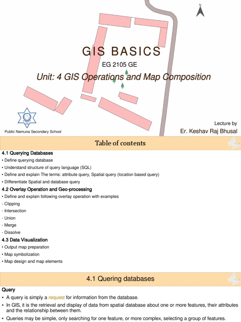 Unit4 GisOperationAndMapComposition | PDF | Geographic Information ...
