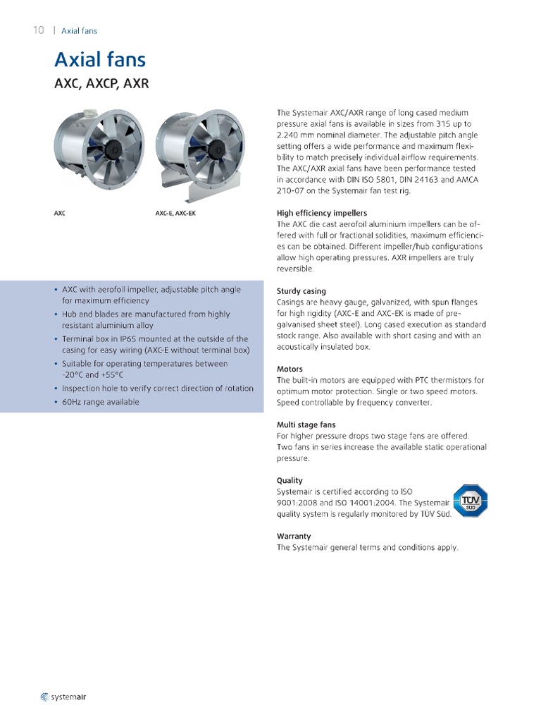 Axial Fan | PDF