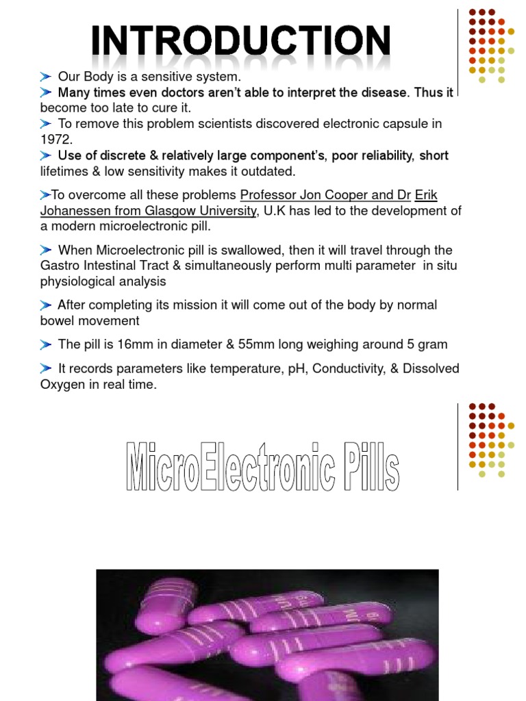 Microelectronic Capsule | PDF | Electronic Circuits | Integrated Circuit